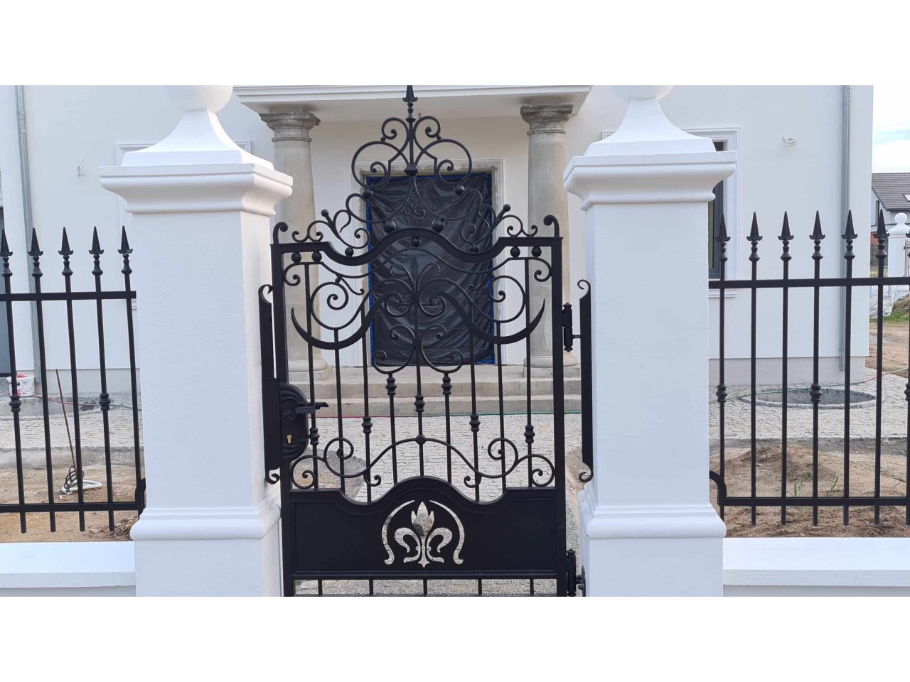 Brama kuta przesuwna model BP18